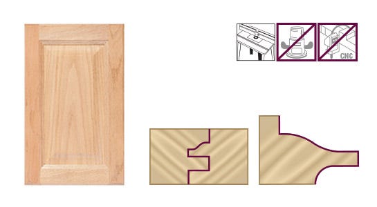 Купить Router bits Amana Tool/AGE Series AGE Series MD502 3/pc Ogee ...