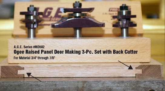 Купить Router bits Amana Tool/AGE Series AGE Series MD502 3/pc Ogee ...